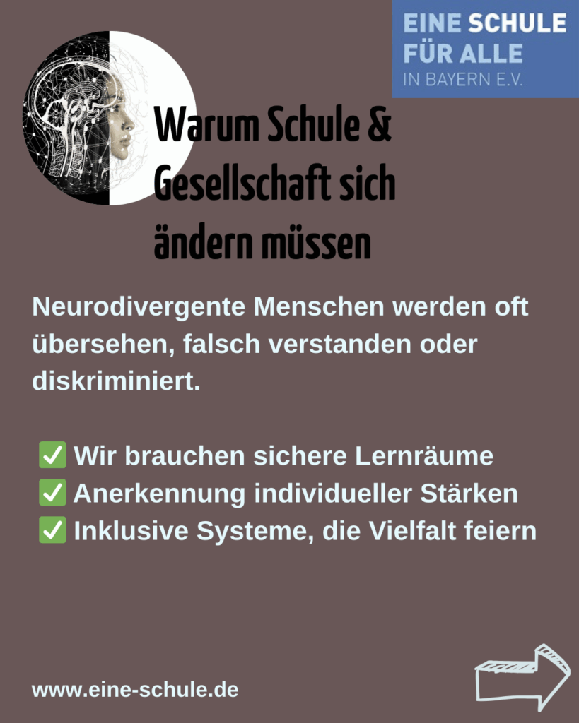 Neurodivergenz / Neurodiversität = Vielfalt im Denken